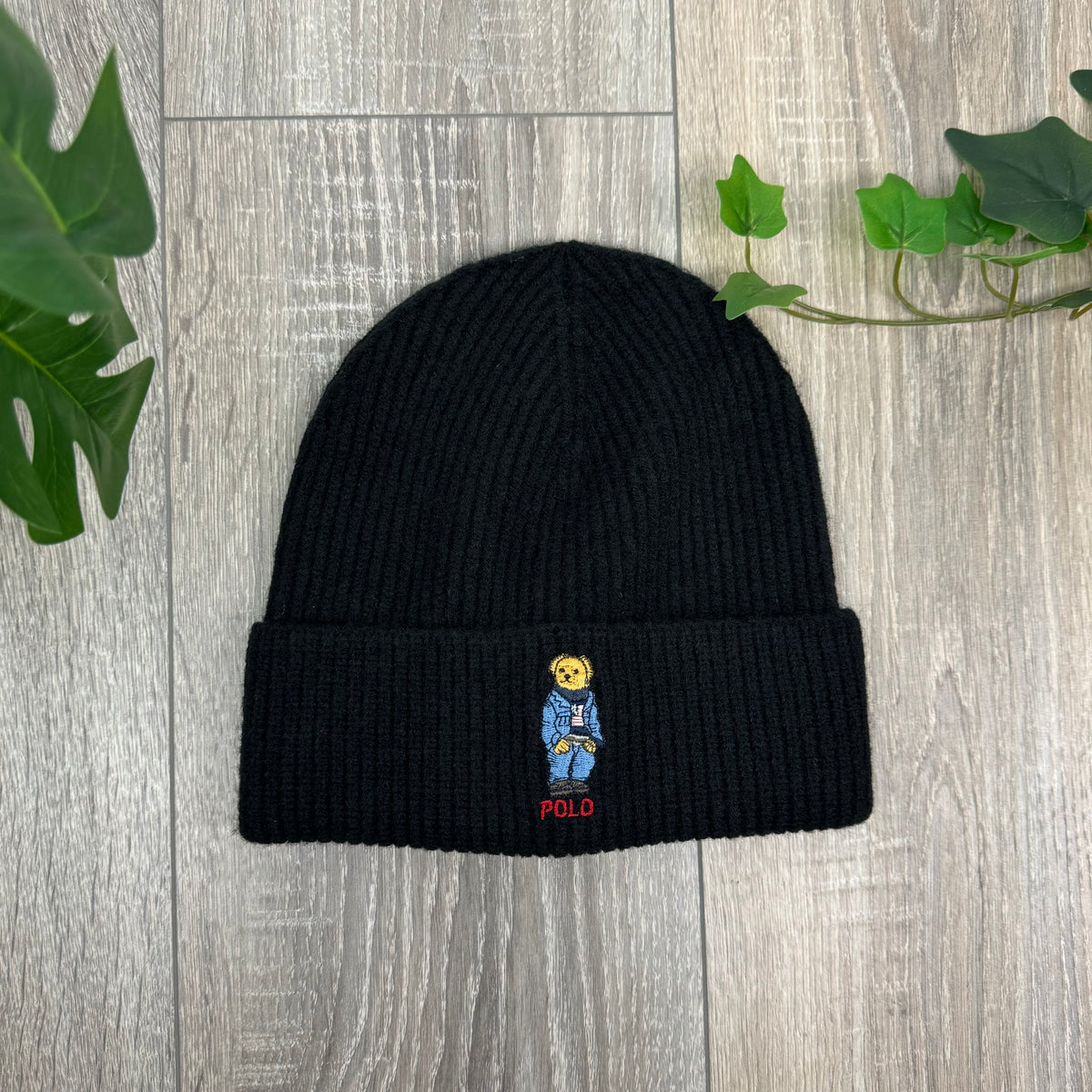 Polo Ralph Lauren Bear Beanie in Black – Jamie Online Vintage