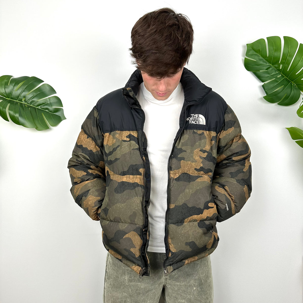 North Face Camouflage Puffer Jacket (M) – Jamie Online Vintage