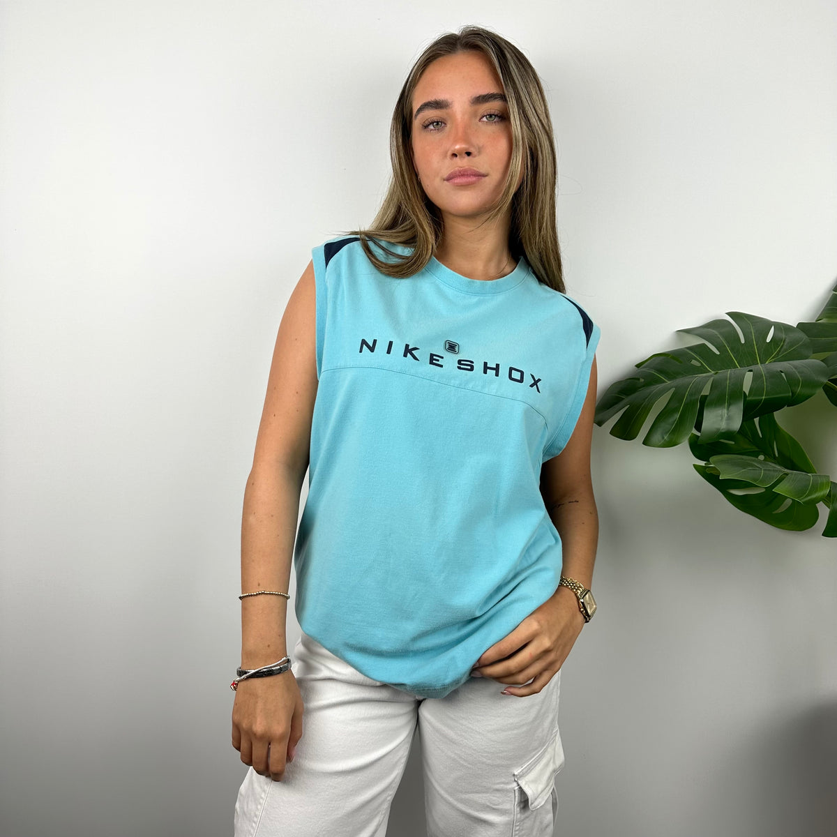 Nike Shox Baby Blue Spell Out Vest (L) – Jamie Online Vintage